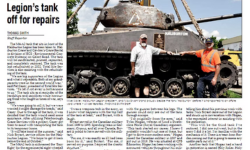 Legion Tank on the Move | Haliburton Legion